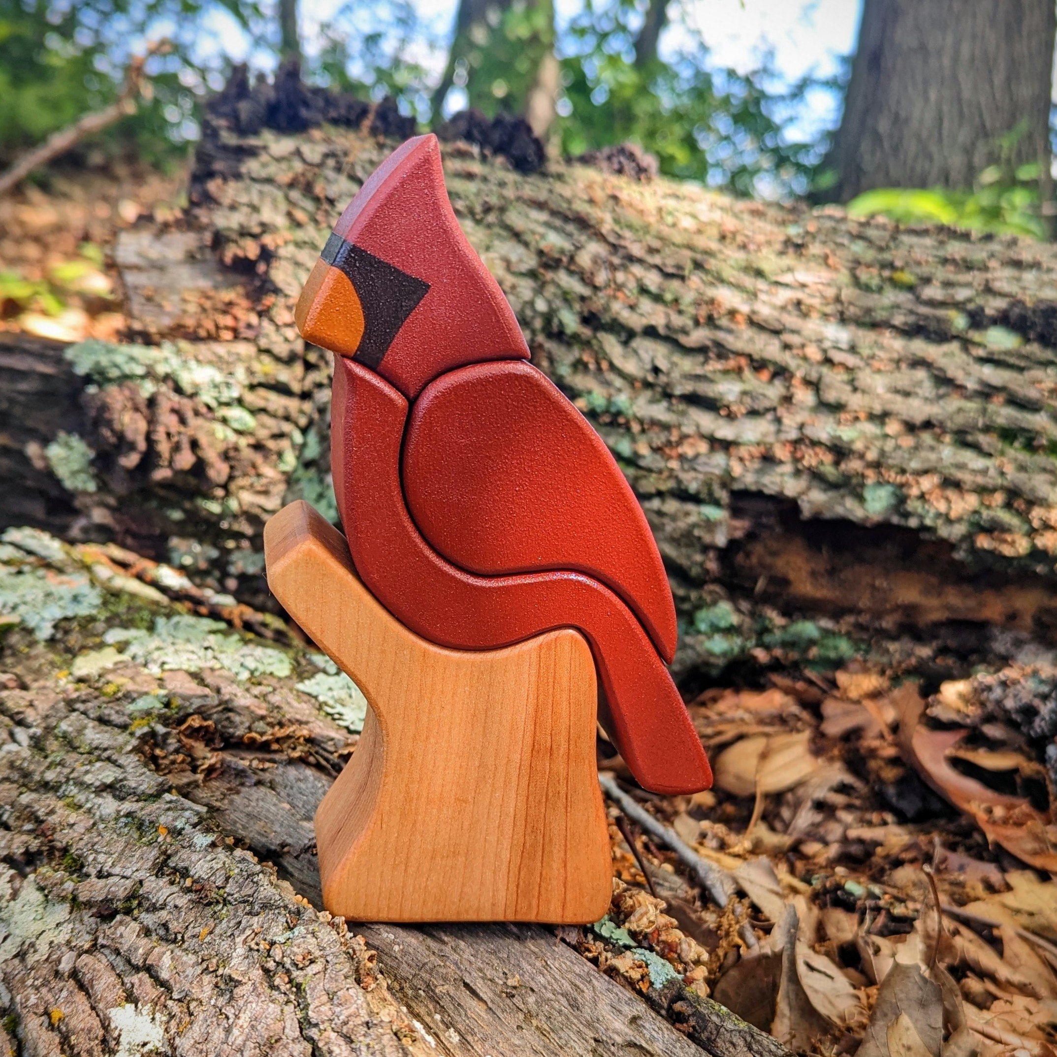 Northern Cardinal Stacking Puzzle | Brambly Hollow